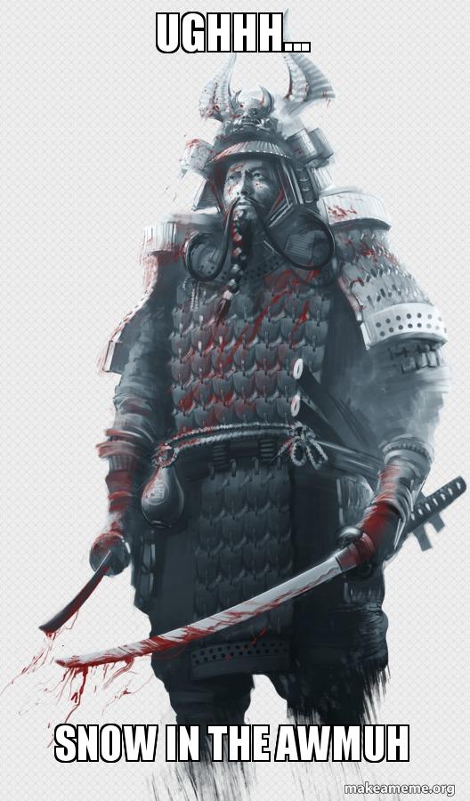 Ughhh... Snow in the awmuh - Snowflake Mugen Meme Generator