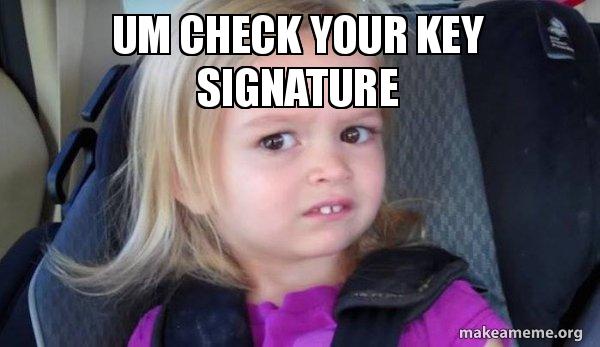 Key Signature Memes Funny Sheet Music Annotations | Know Your Meme