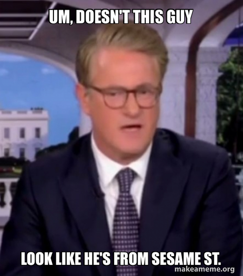 um, doesn't this guy look like he's from sesame st. Meme Generator