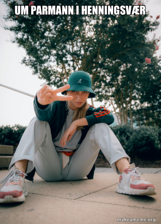 UM parmann i henningsvær Meme Generator