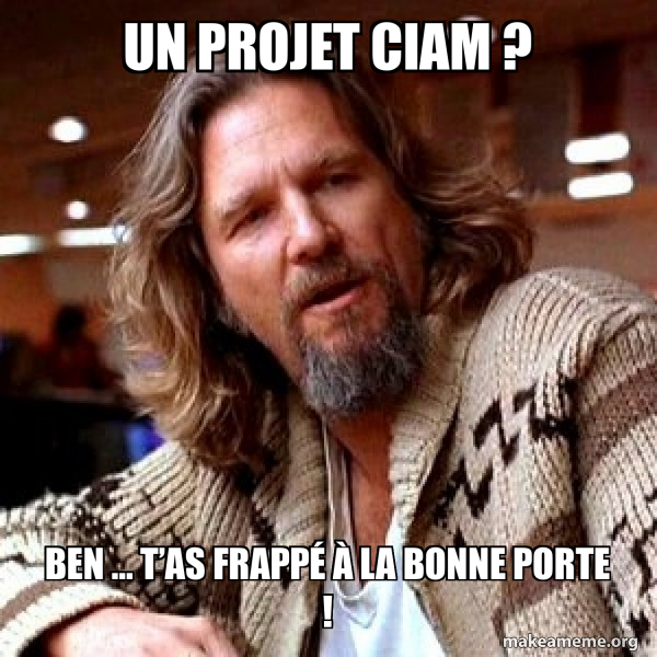 Un projet CIAM ? Ben … t’as frappé à la bonne porte ! - Big Lebowski ...