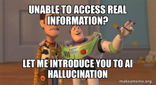unable to access real information? Let me introduce you to AI ...