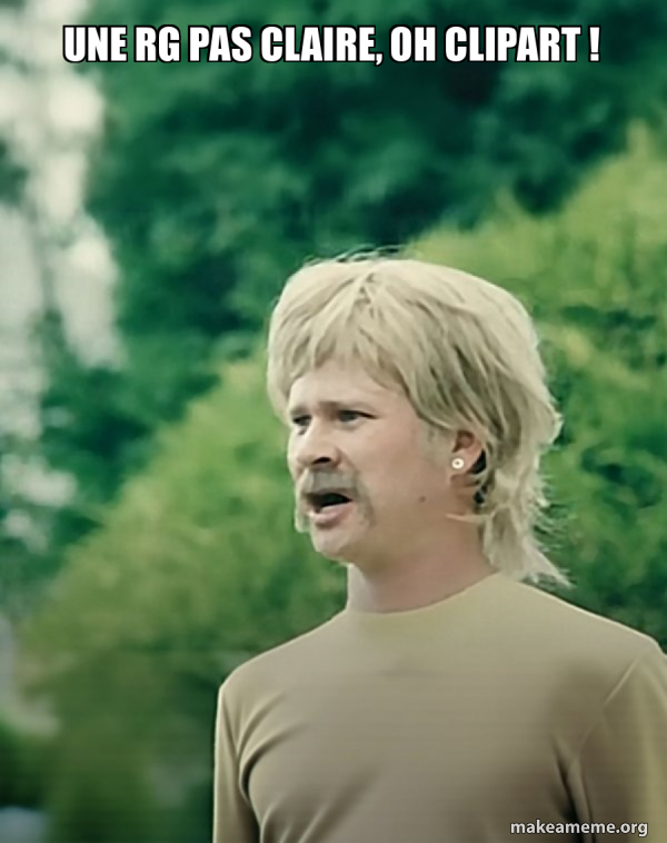 Une RG pas claire, oh CLIPART ! - Blink 182 WTF Meme Generator