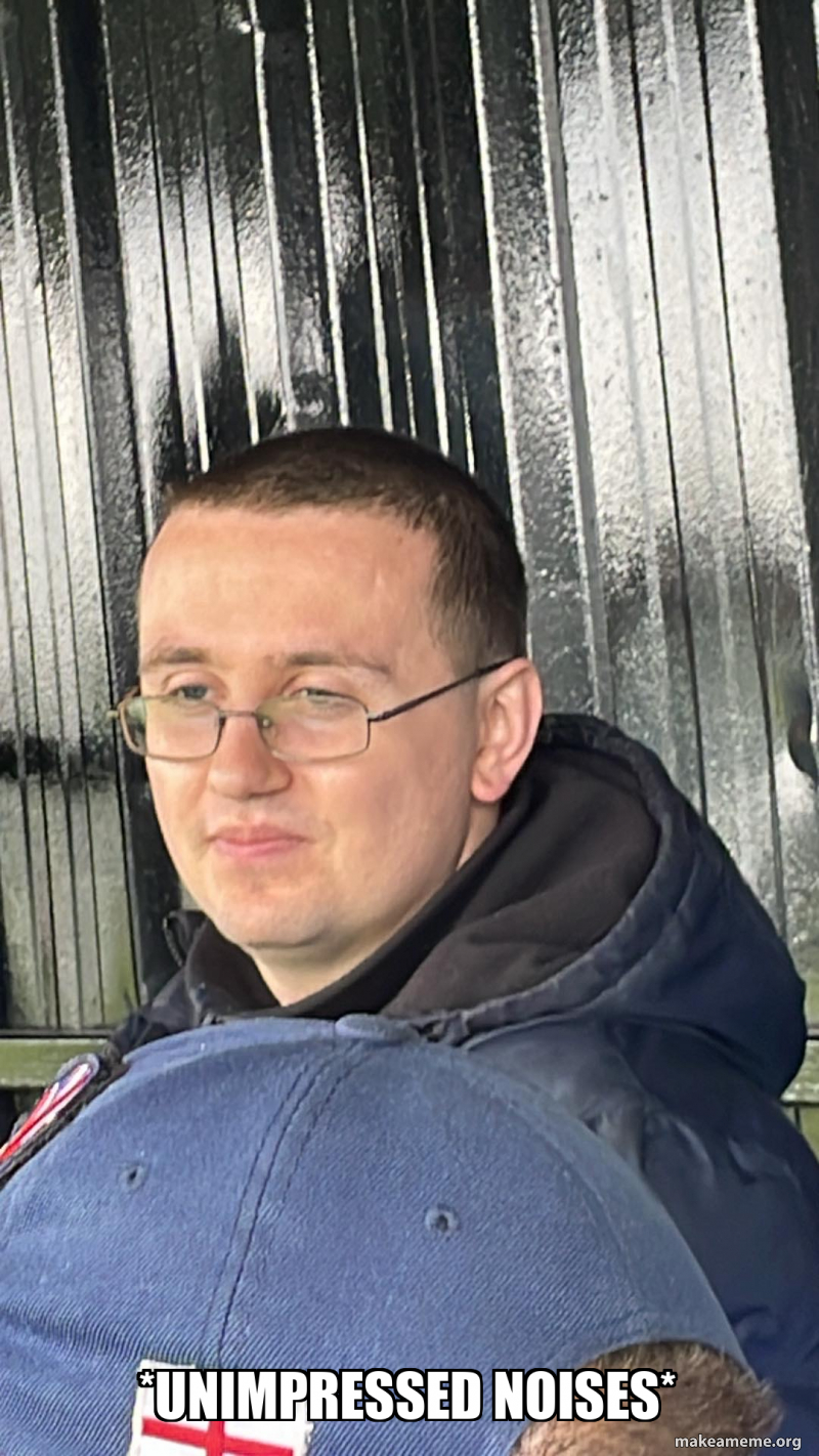 *UNIMPRESSED NOISES* Meme Generator