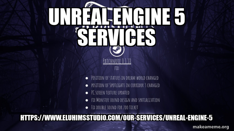 Unreal engine 5 services https://www.eluhimsstudio.com/our-services ...