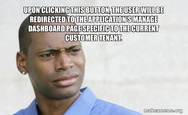 Upon clicking this button, the user will be redirected to the ...