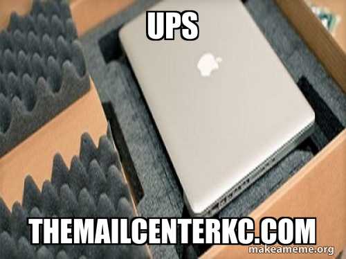 UPS themailcenterkc.com Meme Generator