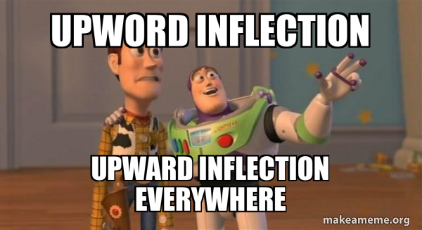 Upword inflection upward inflection everywhere - Buzz and Woody (Toy ...