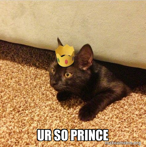 ur so prince Meme Generator