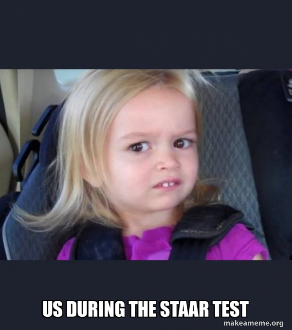 us during the staar test - Side-Eyes Chloe Meme Generator