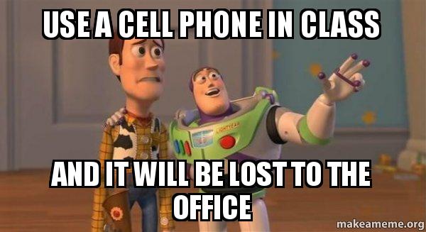 Use a Cell Phone in Class and it Will Be Lost to the Office - Buzz and ...