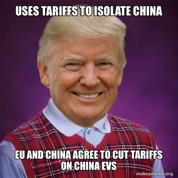Uses TARIFFS to isolate china eu and china agree to cut tariffs on ...
