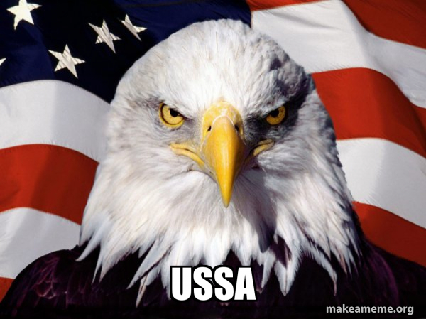 ussa - American Pride Eagle Meme Generator