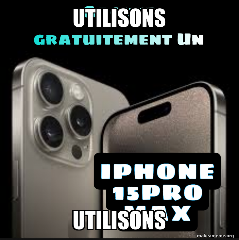 Utilisons Utilisons - Ana meknÃ¨s die hat Meme Generator