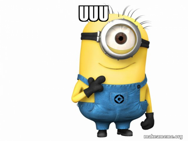 uuu - Thoughtful Minion Meme Generator