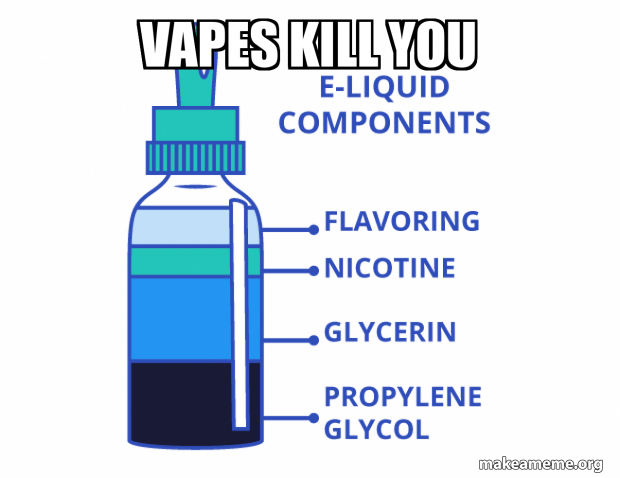 vapes kill you Meme Generator