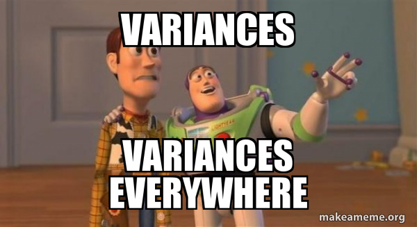 variances variances everywhere - Buzz and Woody (Toy Story) Meme Meme ...