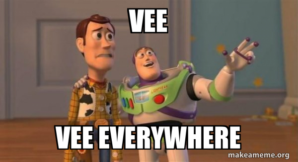 VEE VEE EVERYWHERE - Buzz and Woody (Toy Story) Meme Meme Generator