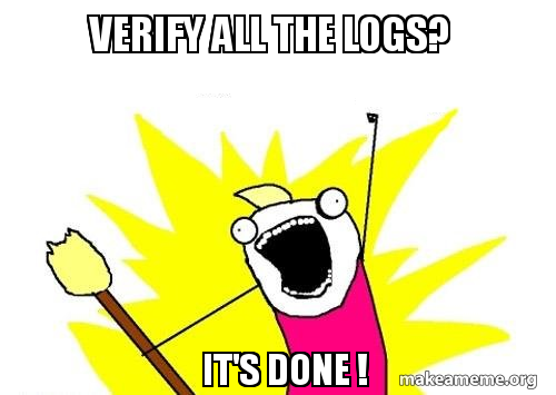 verify all the logs? it's done ! Meme Generator