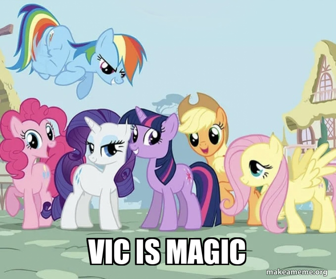 vic is magic Meme Generator