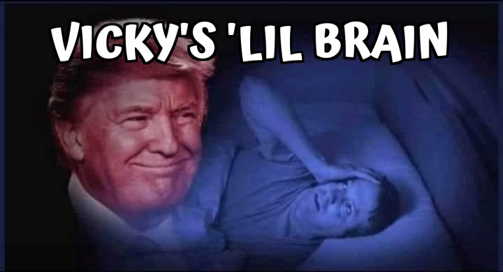 Vicky's 'lil brain Meme Generator