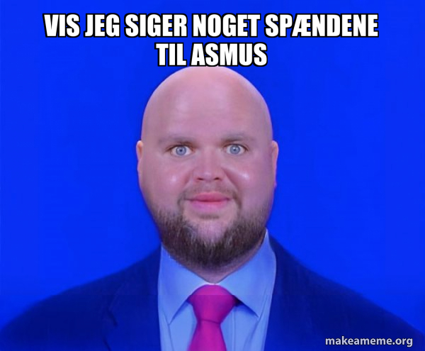 vis jeg siger noget spændene til asmus - Bald J.D. Vance Meme Generator