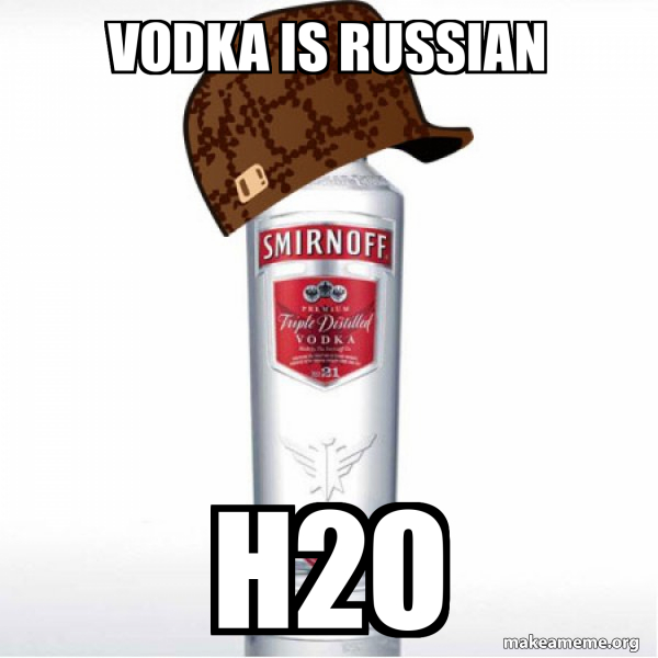 Meme De Vodca Russa Dumping Russian Vodka