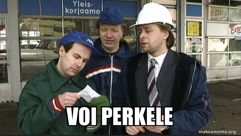 Voi perkele Meme Generator