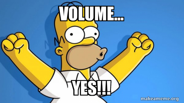 Volume... Yes!!! - Happy Homer Meme Generator