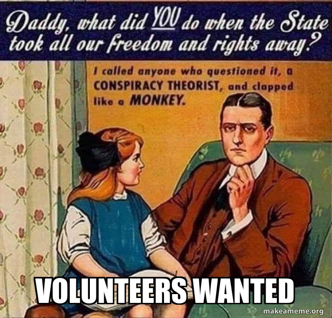 volunteers wanted Meme Generator