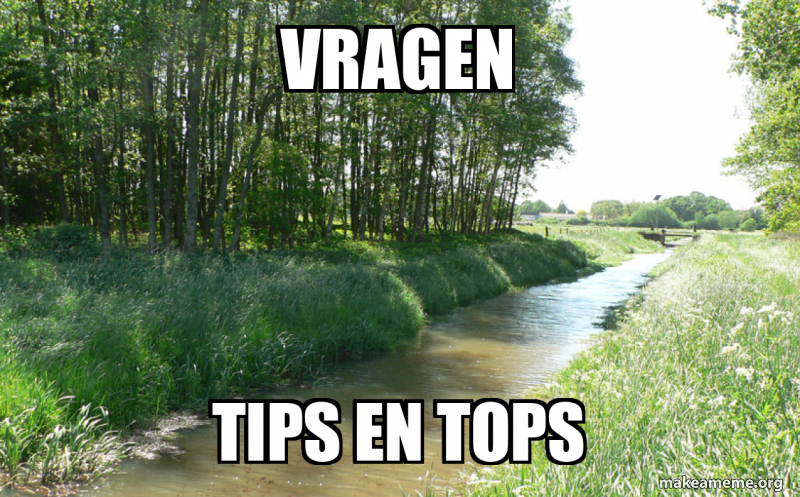 vragen tips en tops Meme Generator