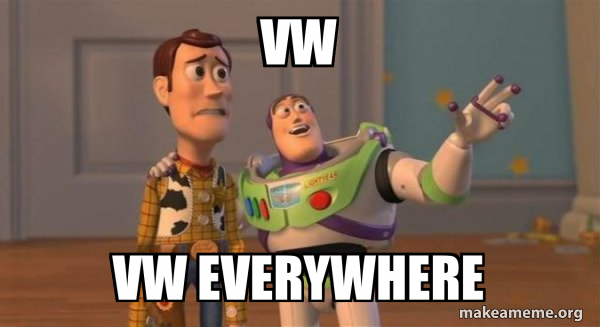 vw vw everywhere - Buzz and Woody (Toy Story) Meme Meme Generator