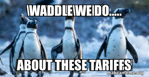 Waddle we do.... About these tariffs Meme Generator