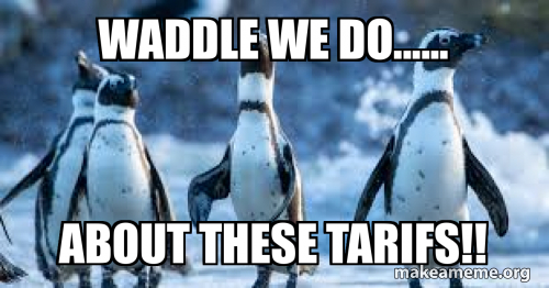 Waddle we do...... About these tarifs!! Meme Generator