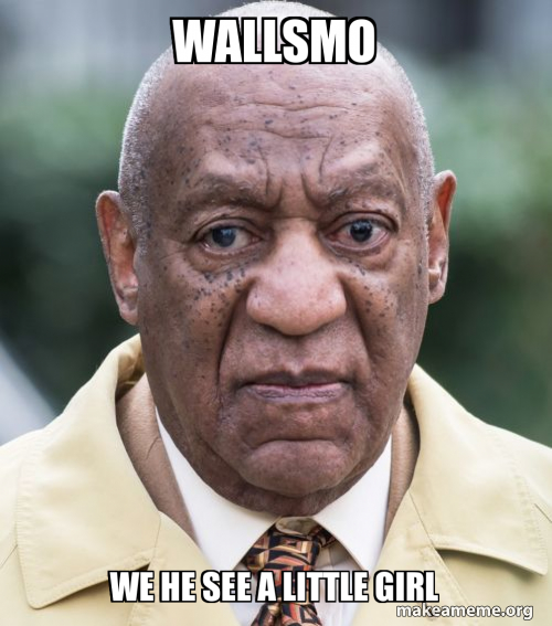 Wallsmo We he see a little girl Meme Generator