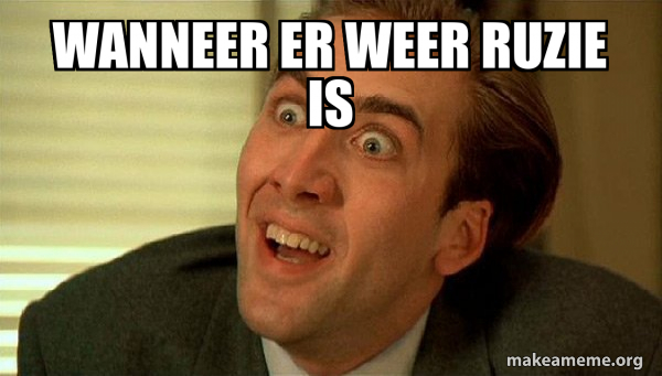 wanneer er weer ruzie is - Sarcastic Nicholas Cage Meme Generator