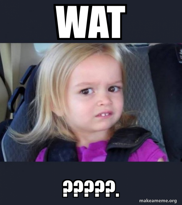 Wat ?????. - Side-Eyes Chloe Meme Generator
