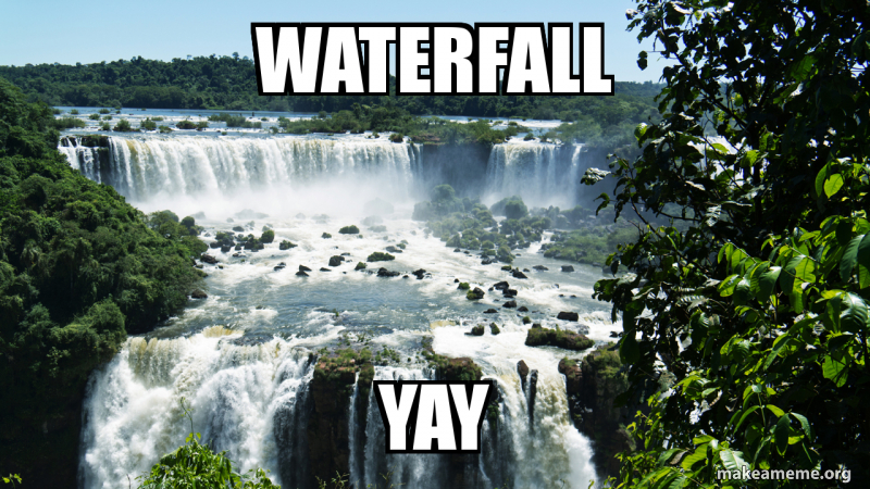 Memes About Waterfalls Cute Instead Of Rude — A Re Created Meme