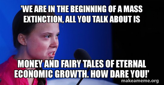 'WE ARE IN THE BEGINNING OF A MASS EXTINCTION, ALL YOU TALK ABOUT IS ...