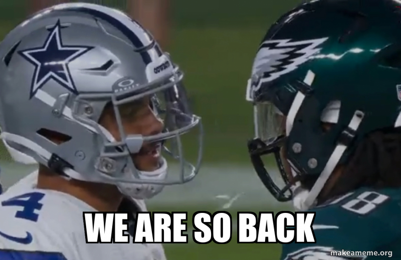We are so back Meme Generator
