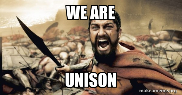 we are unison - The 300 Meme Generator