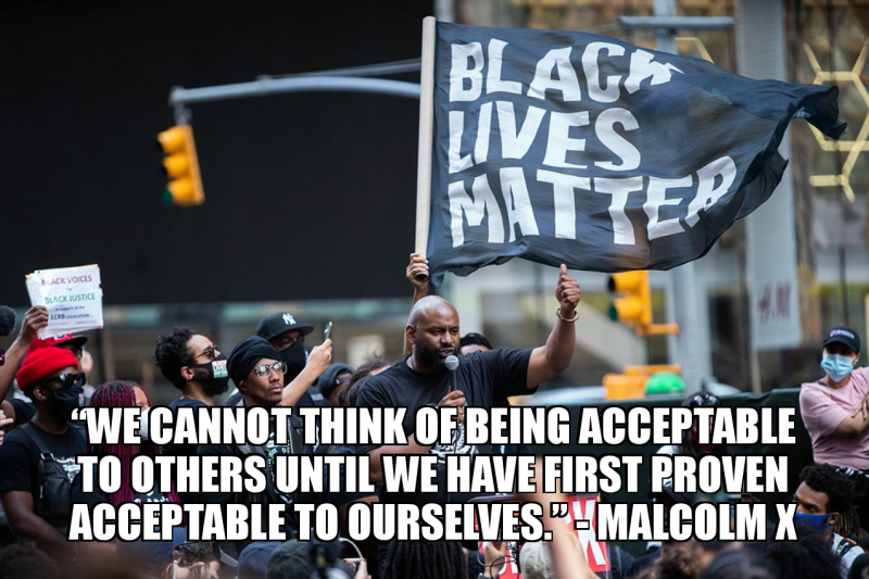 â€œWe cannot think of being acceptable to others until we have first ...