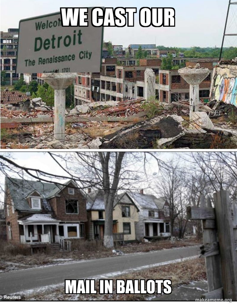 We cast our Mail in BALLOts Meme Generator