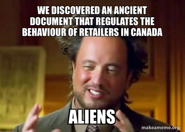 We discovered an ancient document that regulates the behaviour of ...