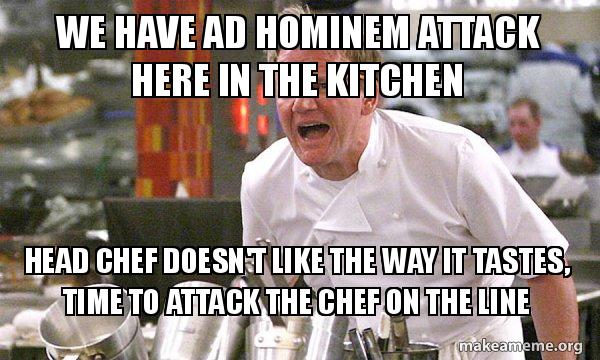 Ad Hominem Attack Memes