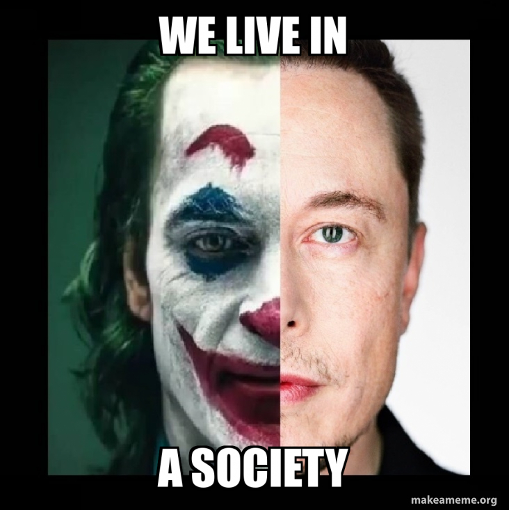 we live in a society Meme Generator