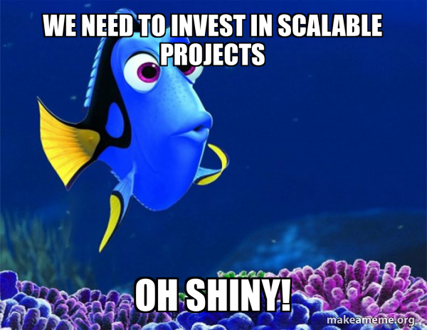 We need to invest in scalable Projects Oh SHiny! - Dory from Nemo (5 ...