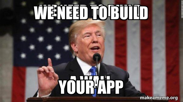 We need to build your APP Meme Generator