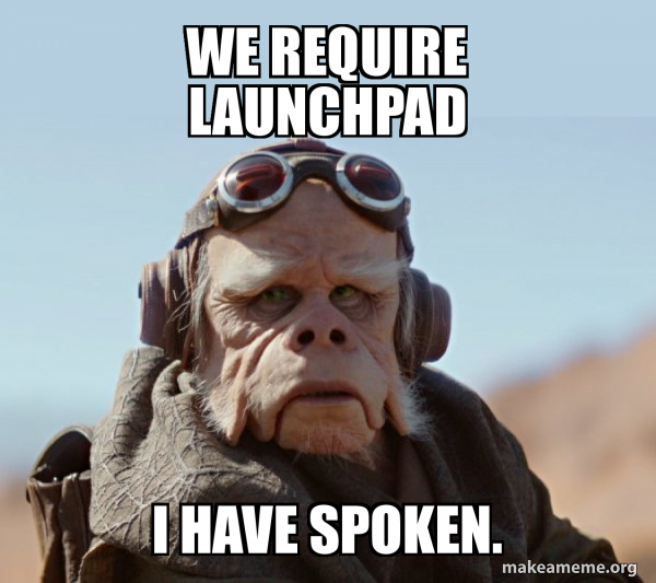 We require Launchpad I have spoken. - The Mandalorian - I Have Spoken ...
