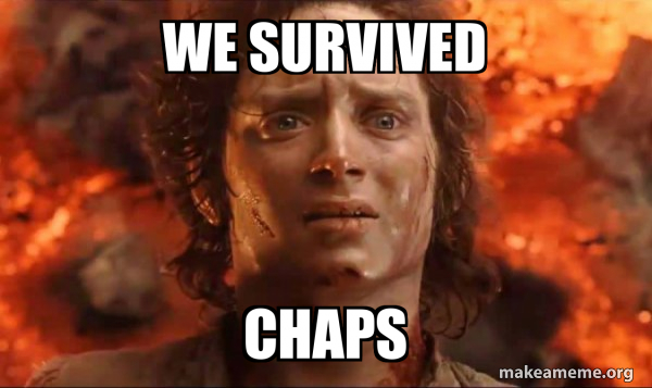We Survived Chaps - Frodo it's over it's done Meme Generator